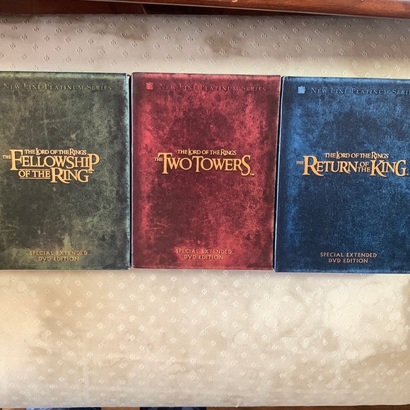 Media | Lord Of The Rings Special Extended Dvd Edition 12 Dvds | Poshmark
